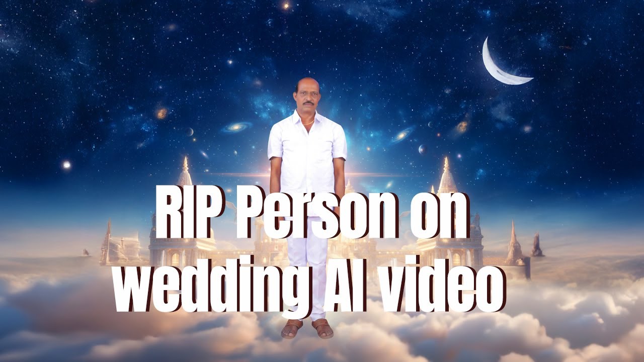 Rip Person on Wedding AI Video / Dead Men Appears in Wedding Video/2025 ...
