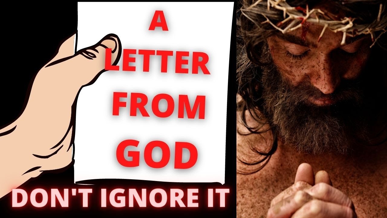 A LETTER FROM GOD 🙏 :- God Message For You Today | God Says | Christian ...