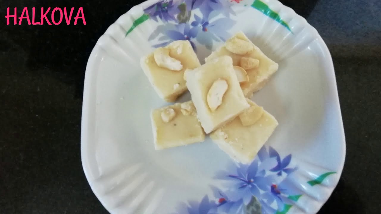 Halkova/ 90's kids favourit/ maida burfi/ palkova recipe/ sweet recipe ...