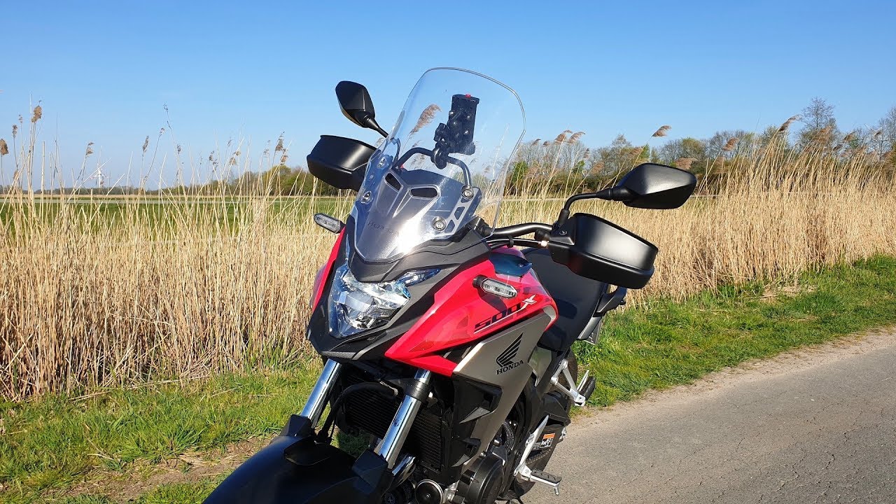 Honda CB500X (2019): Handguards von GIVI montiert | Piotrrr Moto - YouTube