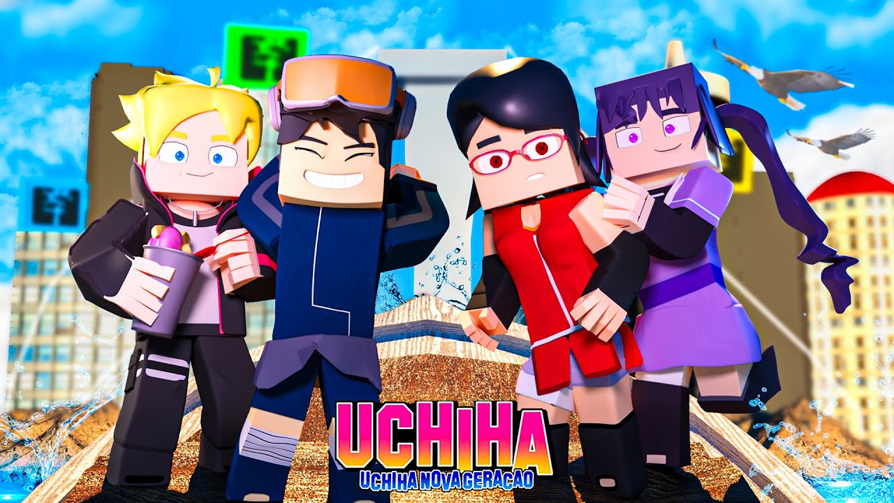 Minecraft: A VILA DA NEVOA !!! - Uchiha (Boruto) #19 ‹ Goten › - YouTube