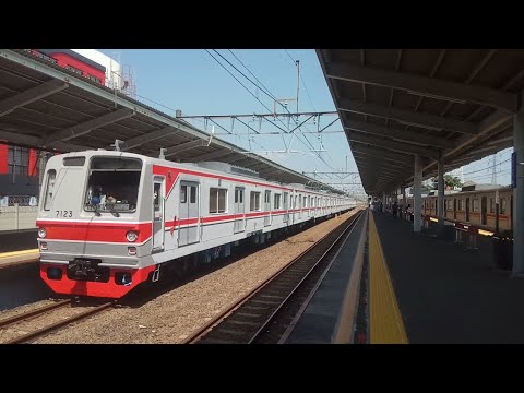 [Uji Coba] KLB KRL Terakhir Gapeka 2021: Tokyo Metro/TM 7000 Yurakucho ...