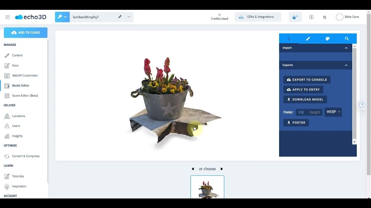 Create and customize a WebAR Experience - YouTube