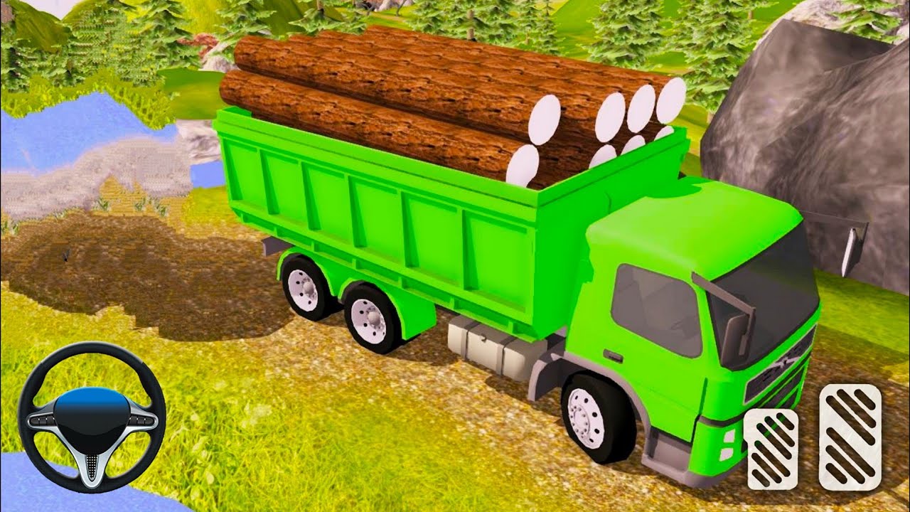 Offroad Cargo Truck Transport Simulator - Car Games! Android Gameplay ...