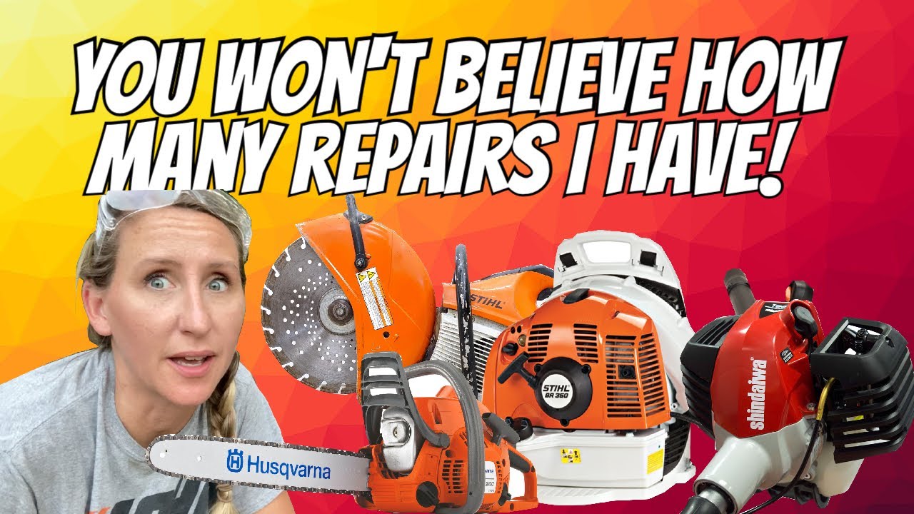 Repair Shop Chaos: Tackling Countless Small Engines in a Single Day ...