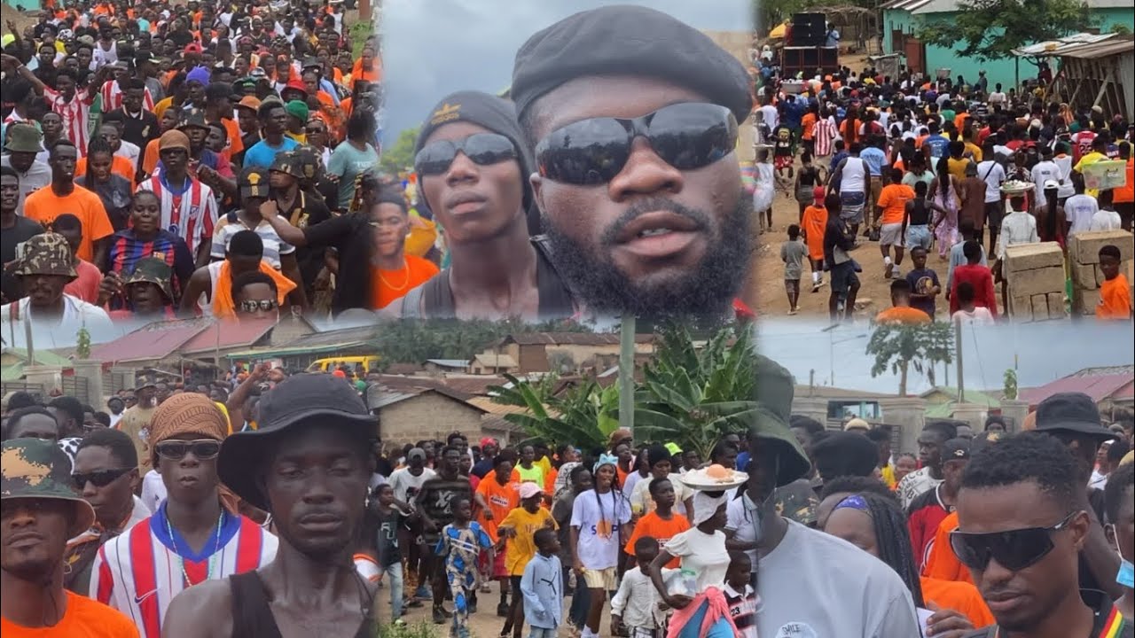 Ajumako Eshiem 2025 “Akwambɔ” festival 🎉🎊 Dawn Trotting (Part 1) 🔥 🚨 ...