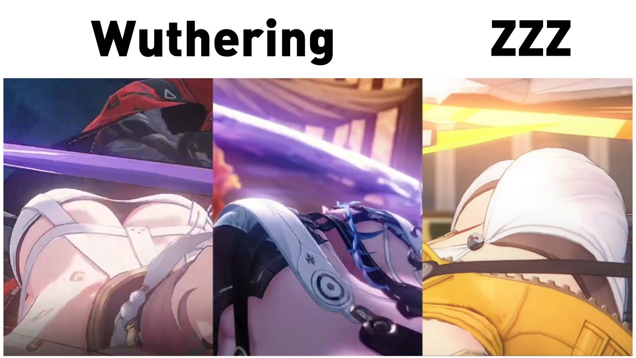 Who "Booba Dodge" better? Wuwa vs ZZZ 😭 #yixuan #changli # fleurdelys #cantarella #vivian #zani ...