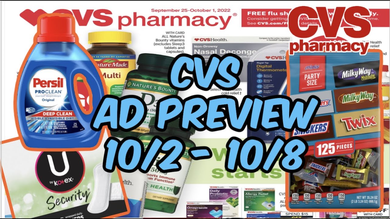 CVS AD PREVIEW (10/2 - 10/8) | WHAT HAPPENED TO SOME DEALS? - YouTube