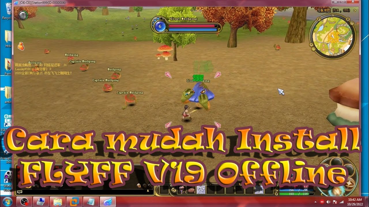Cara Mudah Install Flyff V19 Offline - YouTube