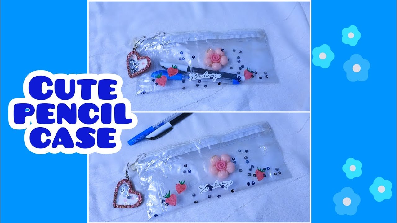 How to make a Cute pencil case/ Diy Cute pencil case /Easy pencil case ...