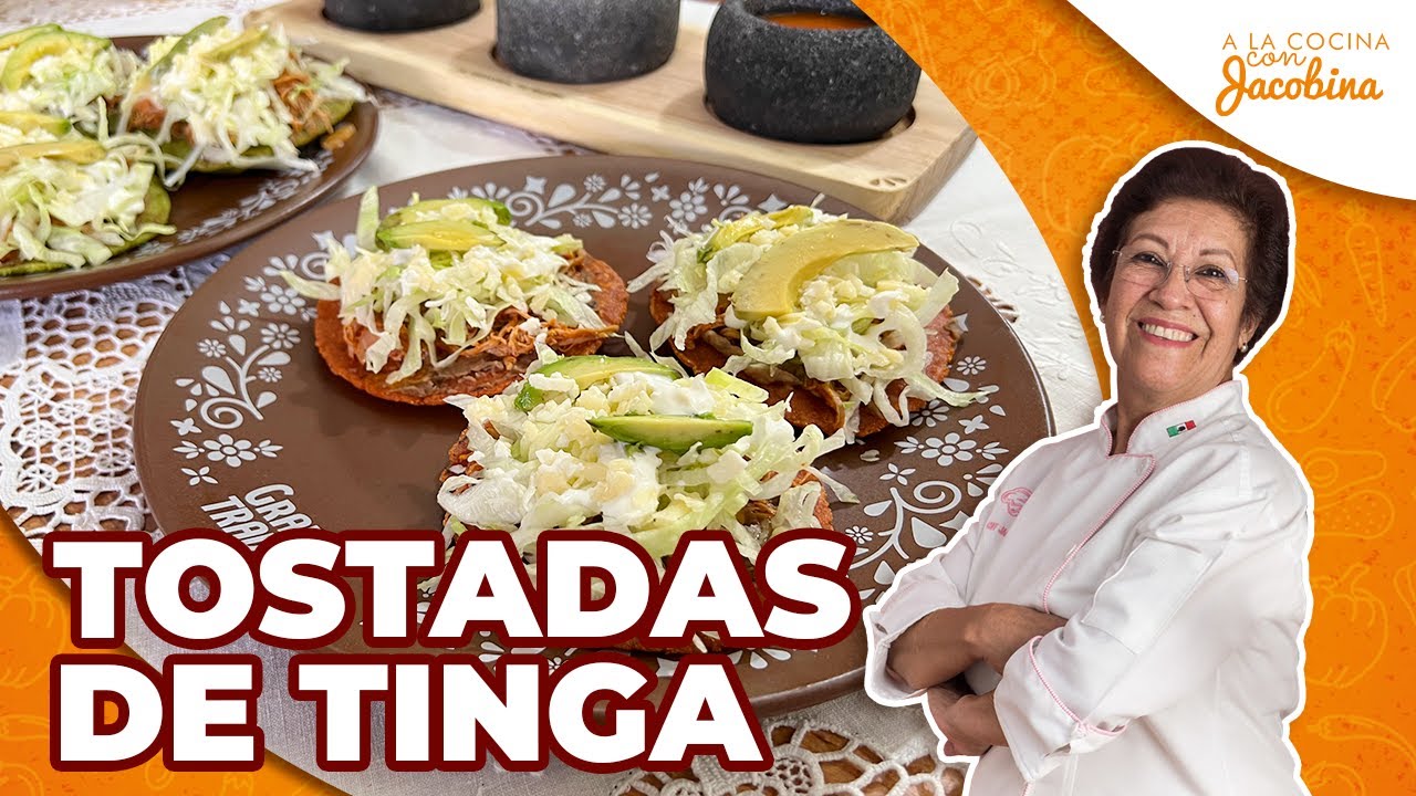 CÓMO HACER TOSTADAS DE TINGA | ESPECIALES PARA EL MES PATRIO - YouTube