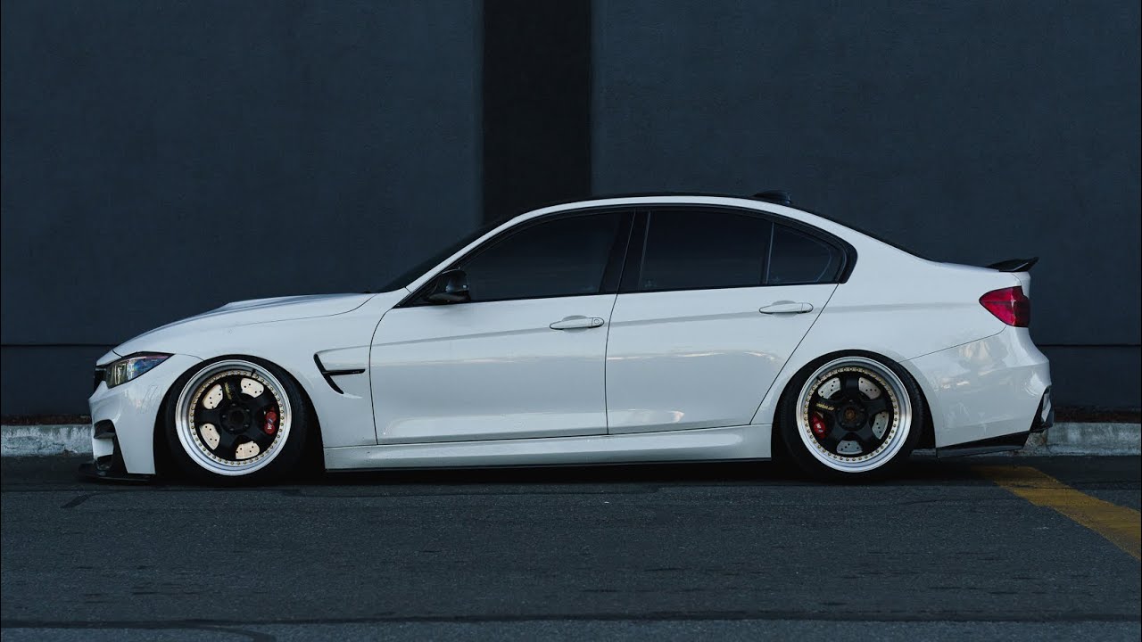 Photoshoot with the Work wheels on the F80 M3 - YouTube