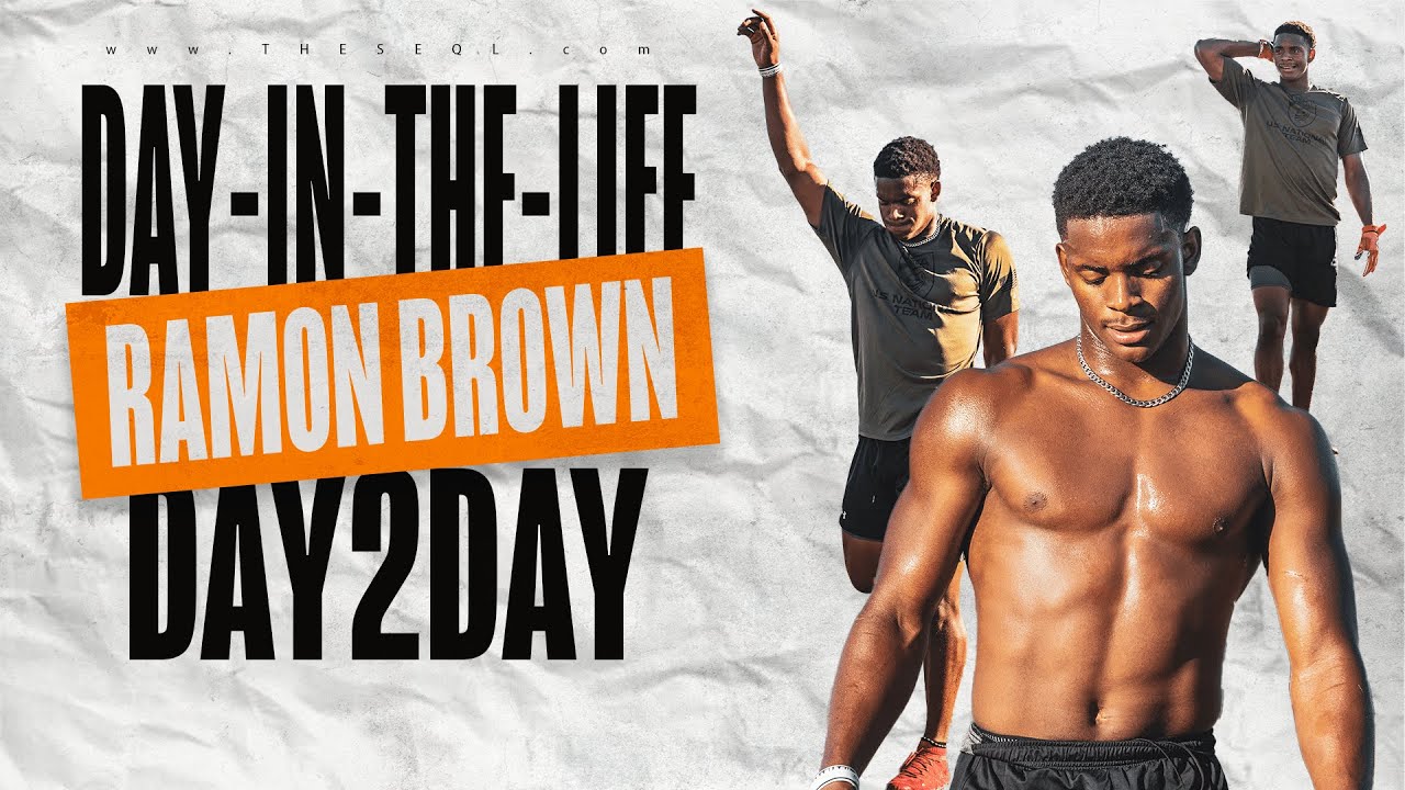 Ramon Brown - DAY2DAY (Day-In-the-Life of 4 Star Running Back) - YouTube