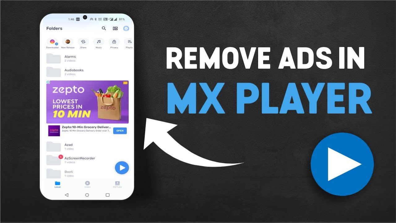 How to remove ads from MX Player - YouTube