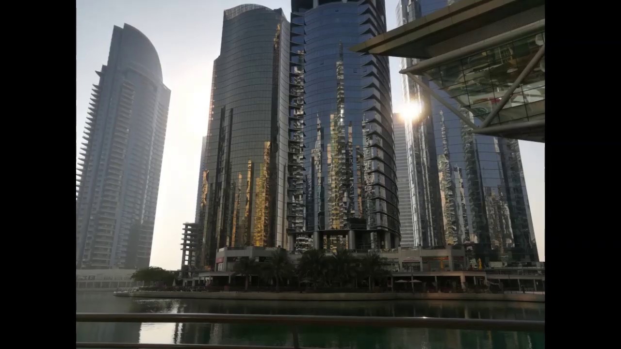 Dubai Marina to JLT Metro Station - YouTube