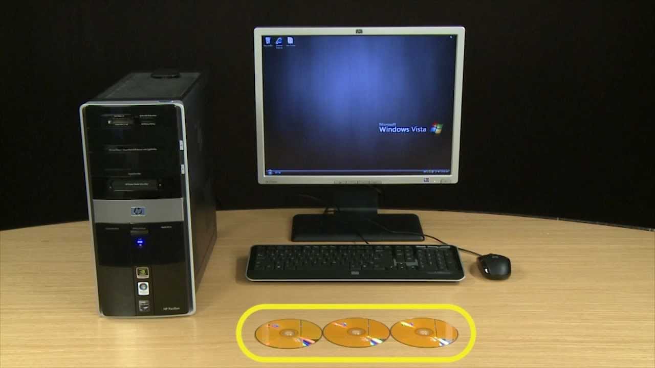 Creating System Recovery Discs in Windows Vista for HP and Compaq ...