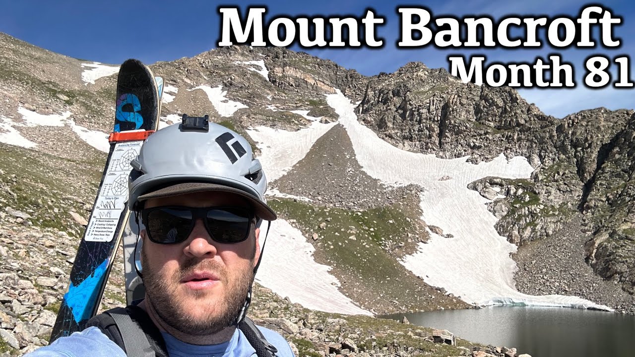 July Skiing on Mount Bancroft Colorado. Turns All Year Month 81. - YouTube