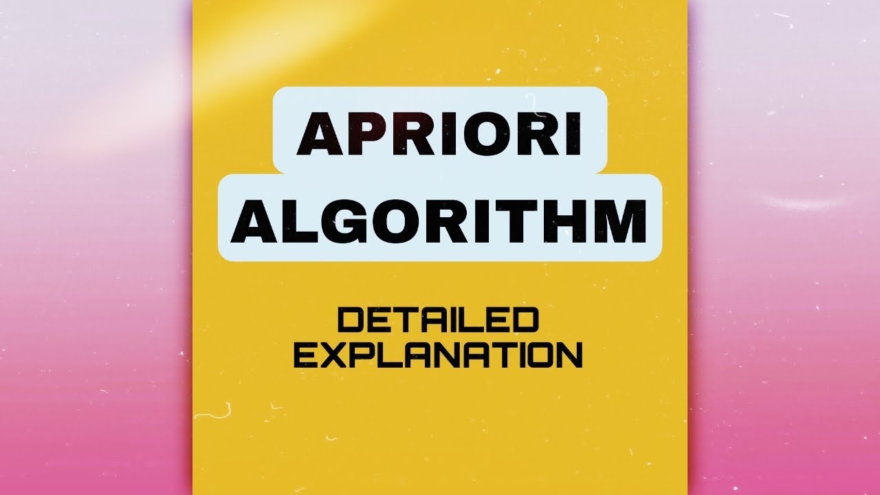 Apriori Algorithm Explained In Hindi Youtube