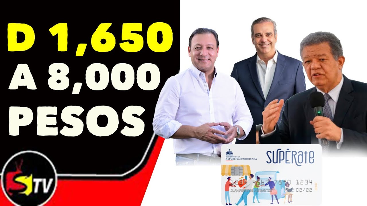 🔴EN VIVO / AUMENTO DE 1,650 A 8,000 PESOS MENSUALES EN LAS TARJETAS ...