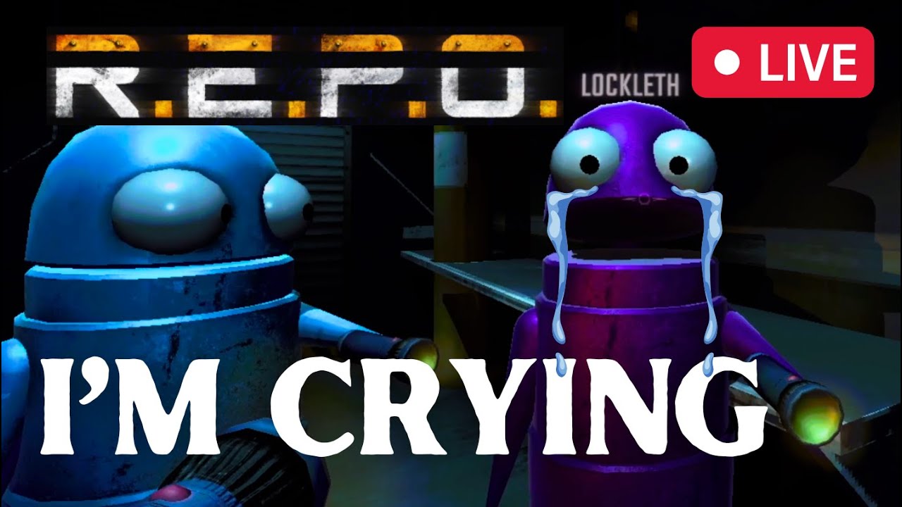 🔴I WILL CRY AND SCREAM PLAYING REPO WITH FRIENDS | R.E.P.O. | Horror ...