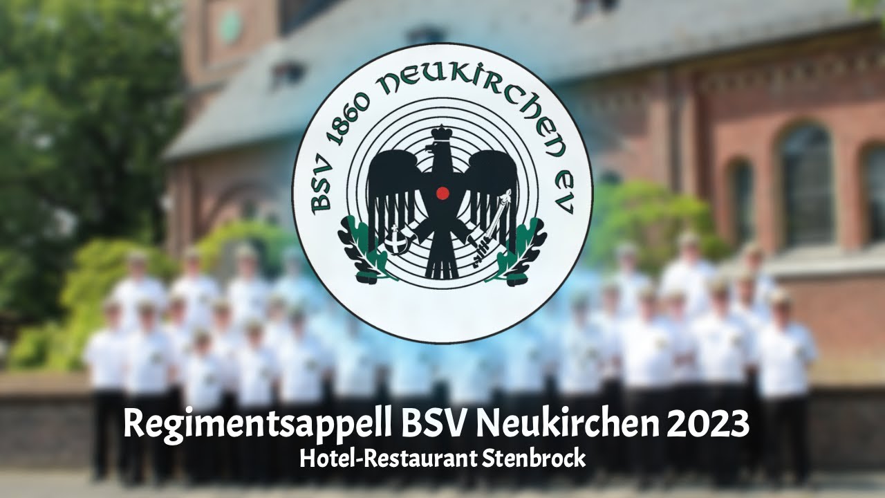 "Ruetz Marsch" - Regimentsappell BSV Neukirchen 2023 - YouTube