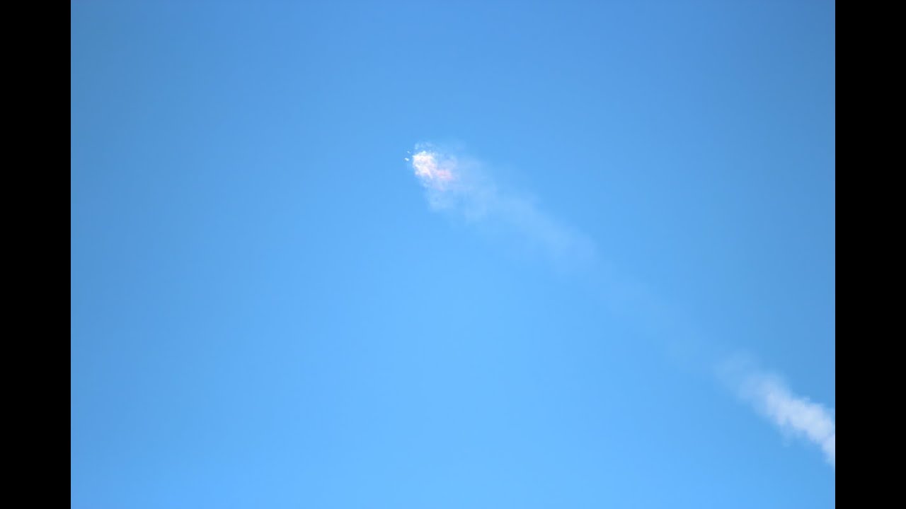 SpaceX ISS Launch Anomaly 6-28-15 - YouTube