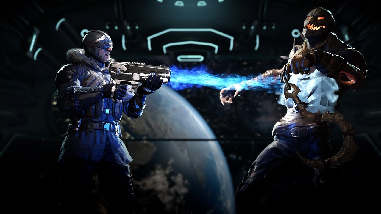 Captain Cold Vs Scarecrow - YouTube