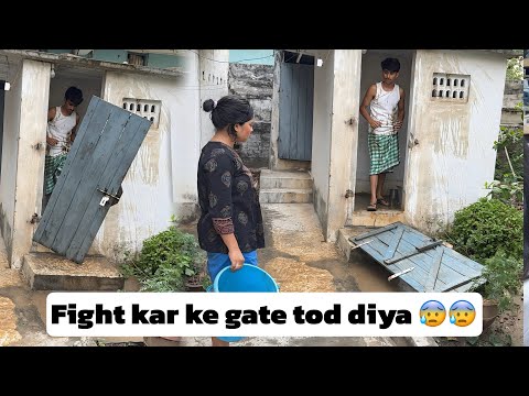 Gate tod diya shivam ne 😰😰 | Crazy fight 