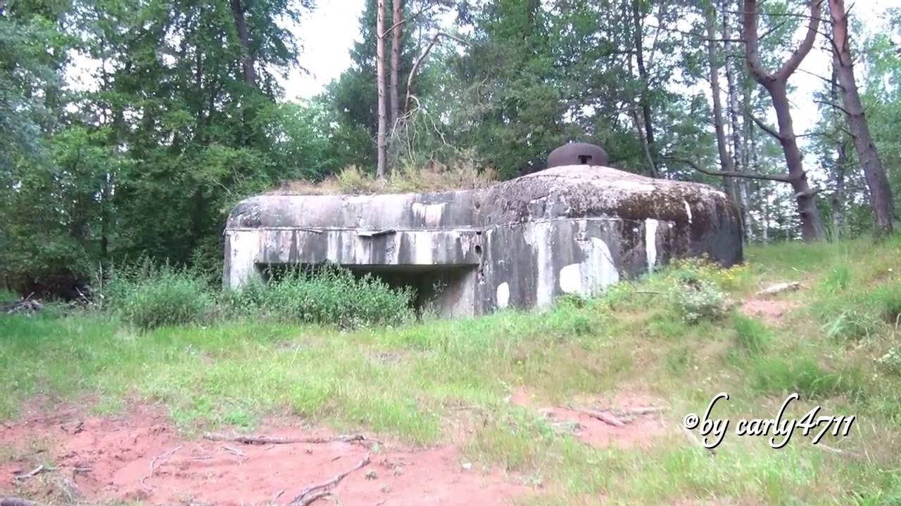 Bunker der Maginotlinie vor Bitche Lothringen Frankreich 7-2016 - YouTube