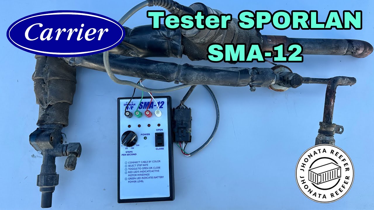 UNBOXING SPORLAN SMA-12 tester SMV e EXV - YouTube