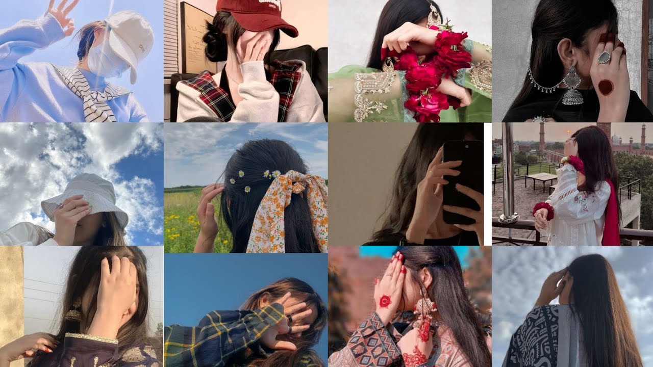 😍 ‍🔥Most stylish Hidden Face DPZ for Girls || Full Aesthetic & Stylish ...