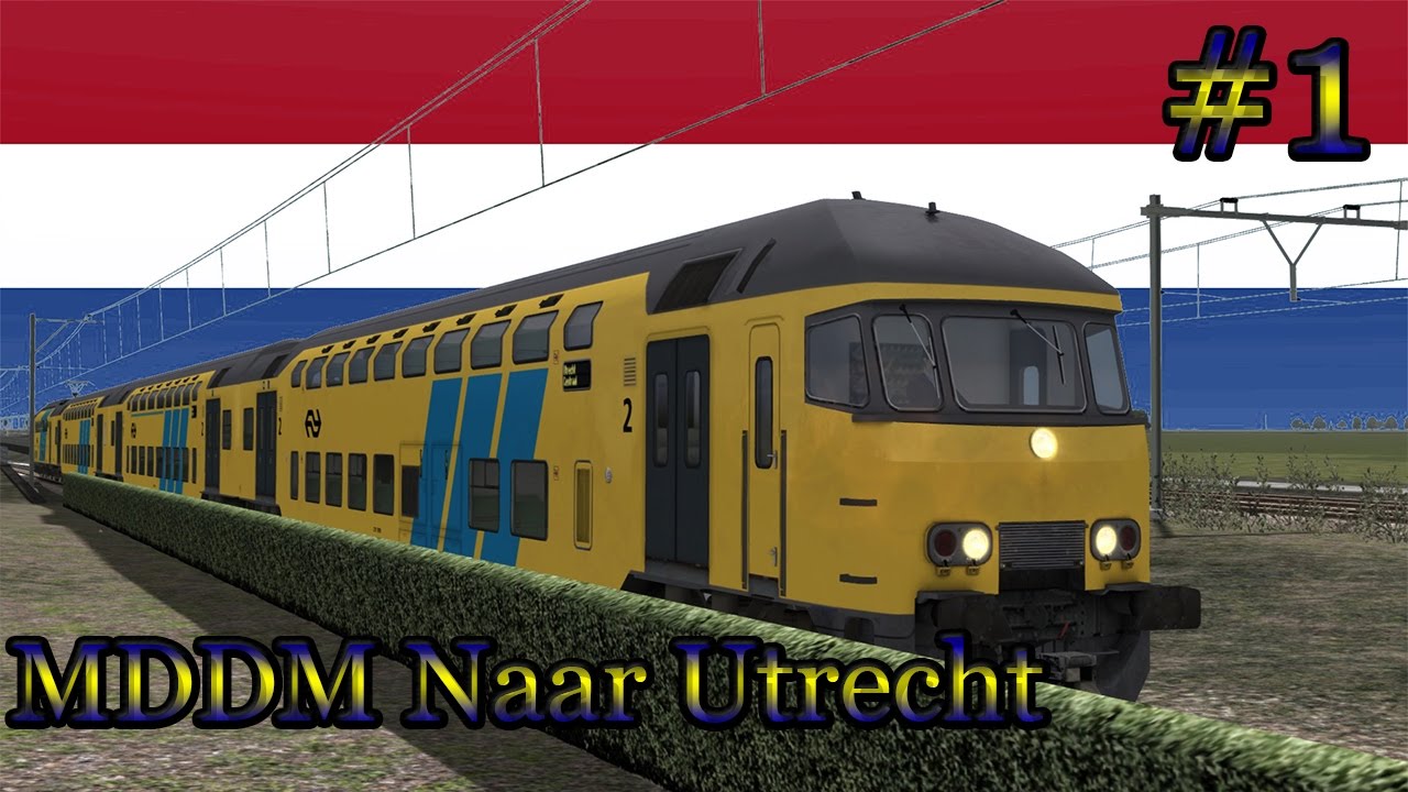 Op naar Utrecht met de MDDM - Train Simulator 2017 (Livestream #1 ...