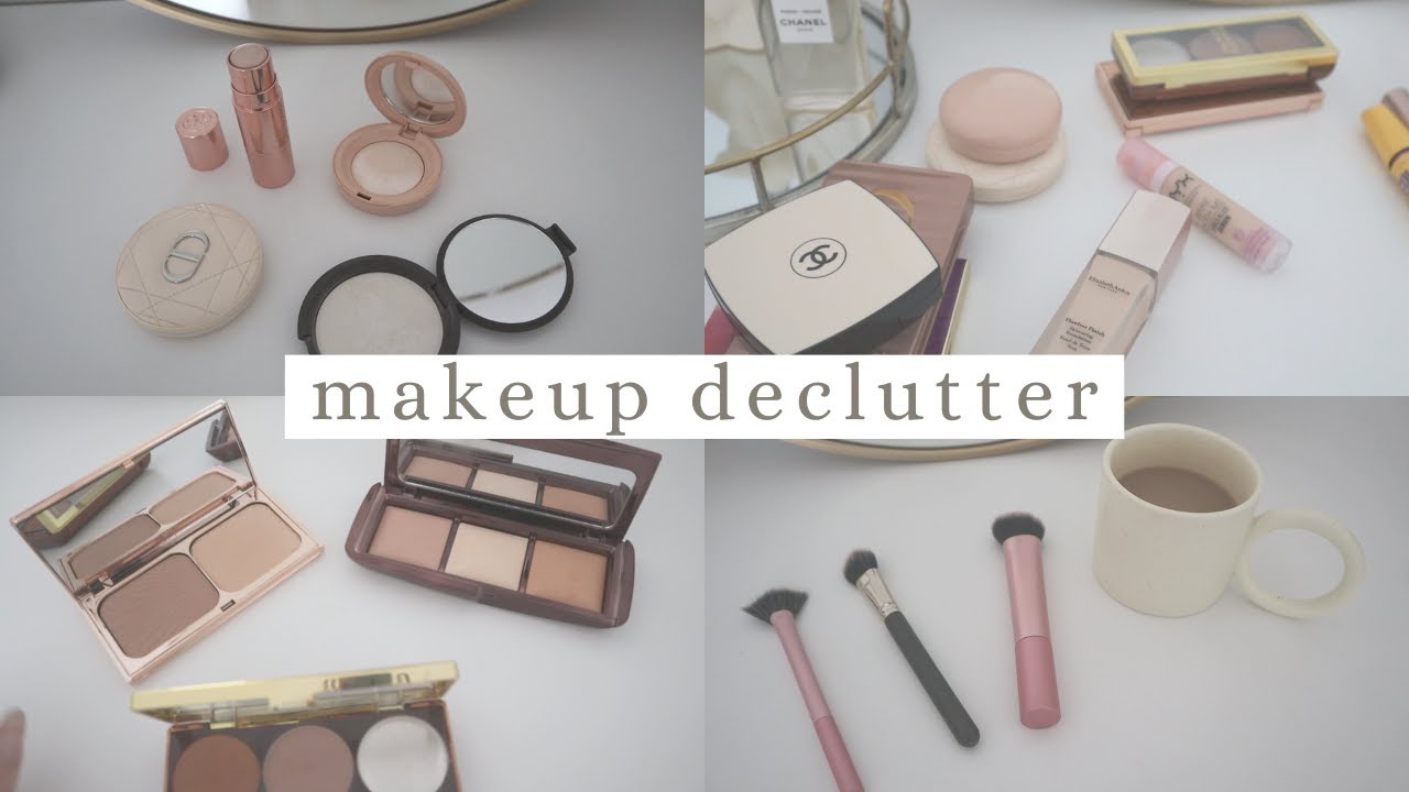 HUGE make-up declutter. long, relaxing, chatty ☕️ \\ declutter with me 2023 - YouTube