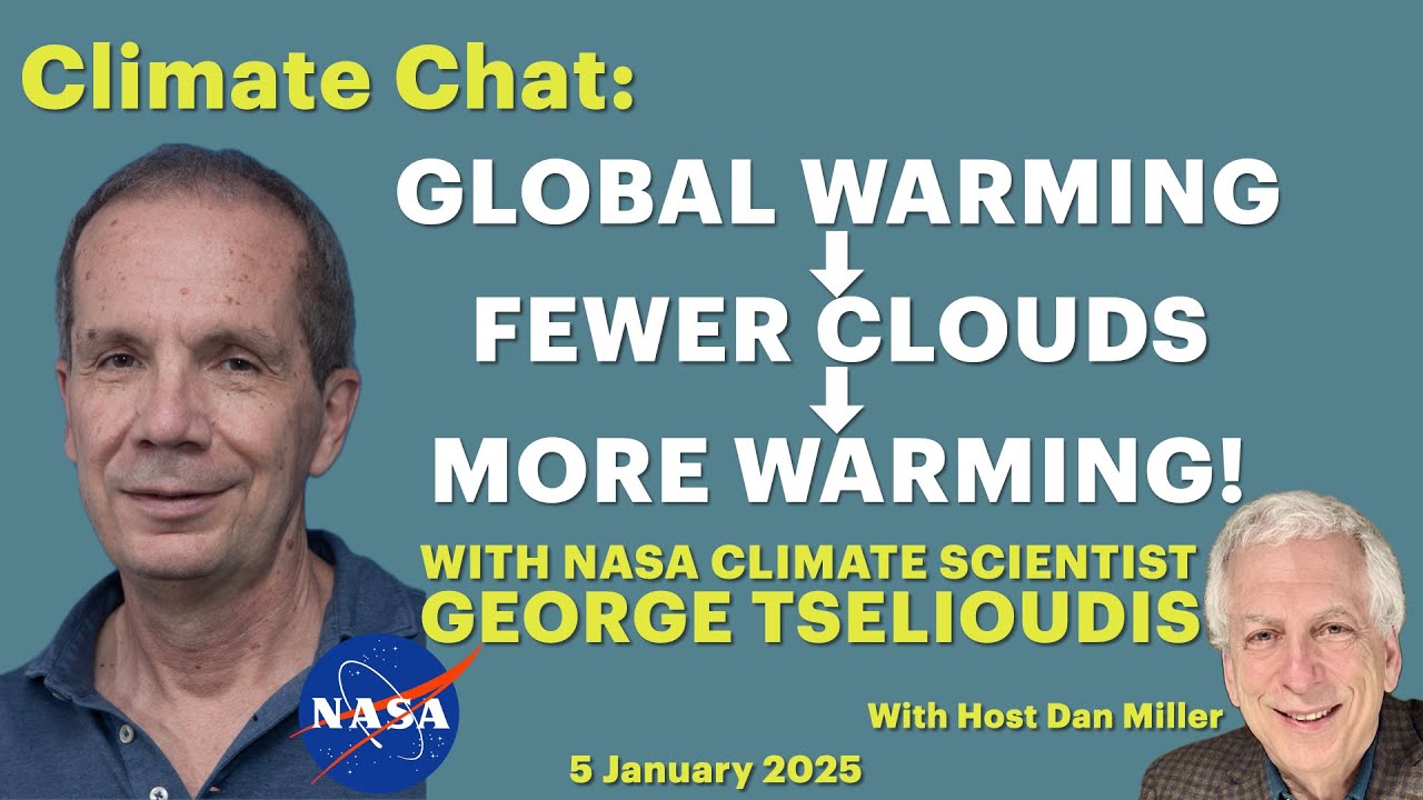 Global Warming Fewer Clouds More Warming! with George Tselioudis - YouTube