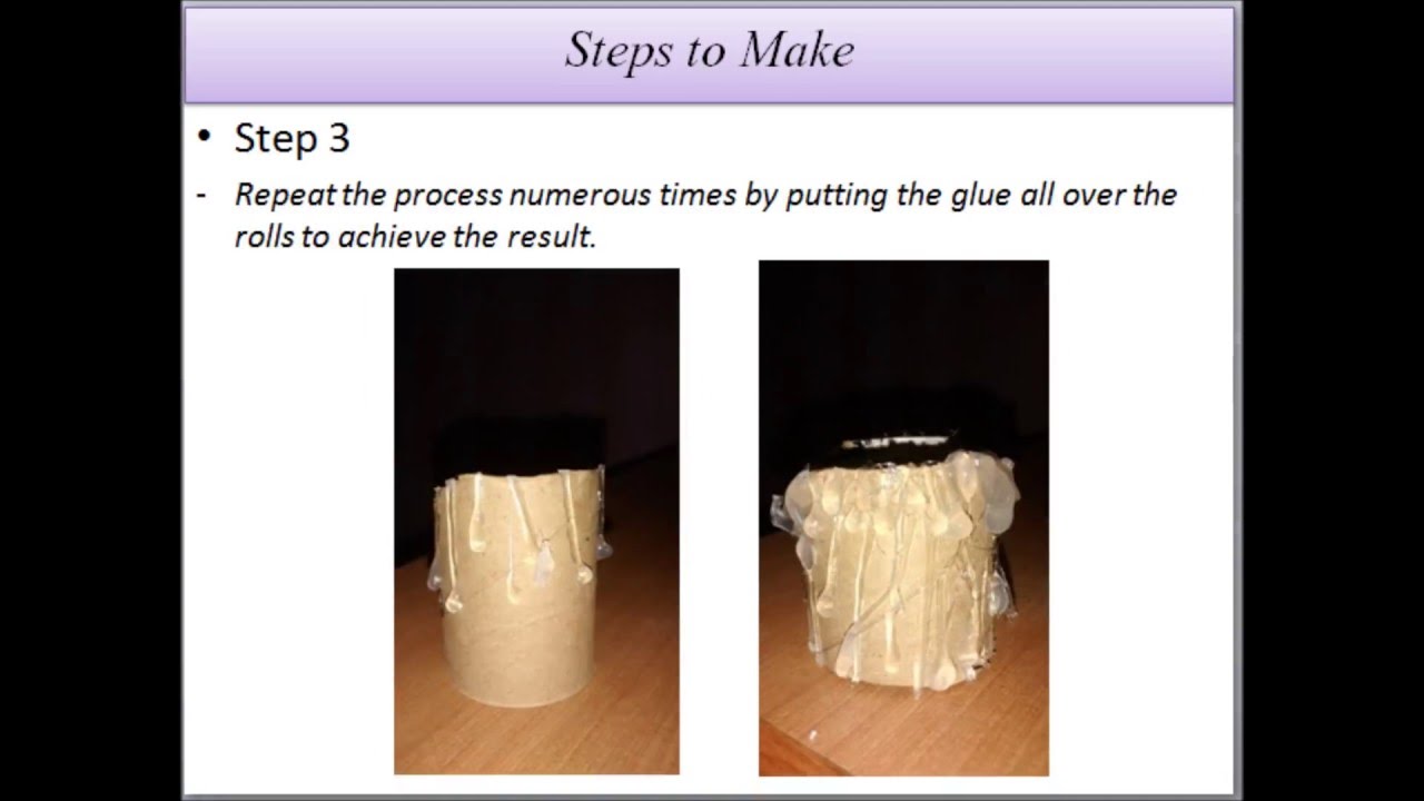 Halloween Special - DIY - Fake Candles out of Toilet or Kitchen Tissue ...