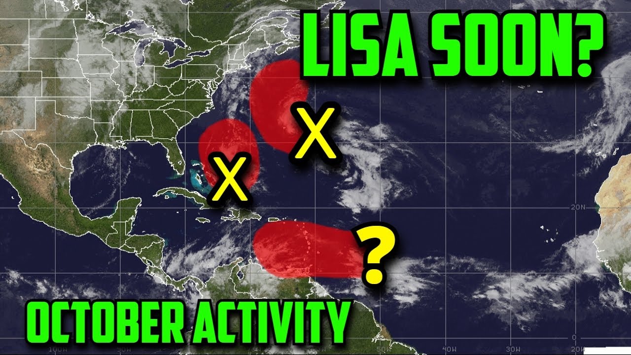 Will We See Tropical Storm Lisa Form In The Next 2 Weeks? - YouTube