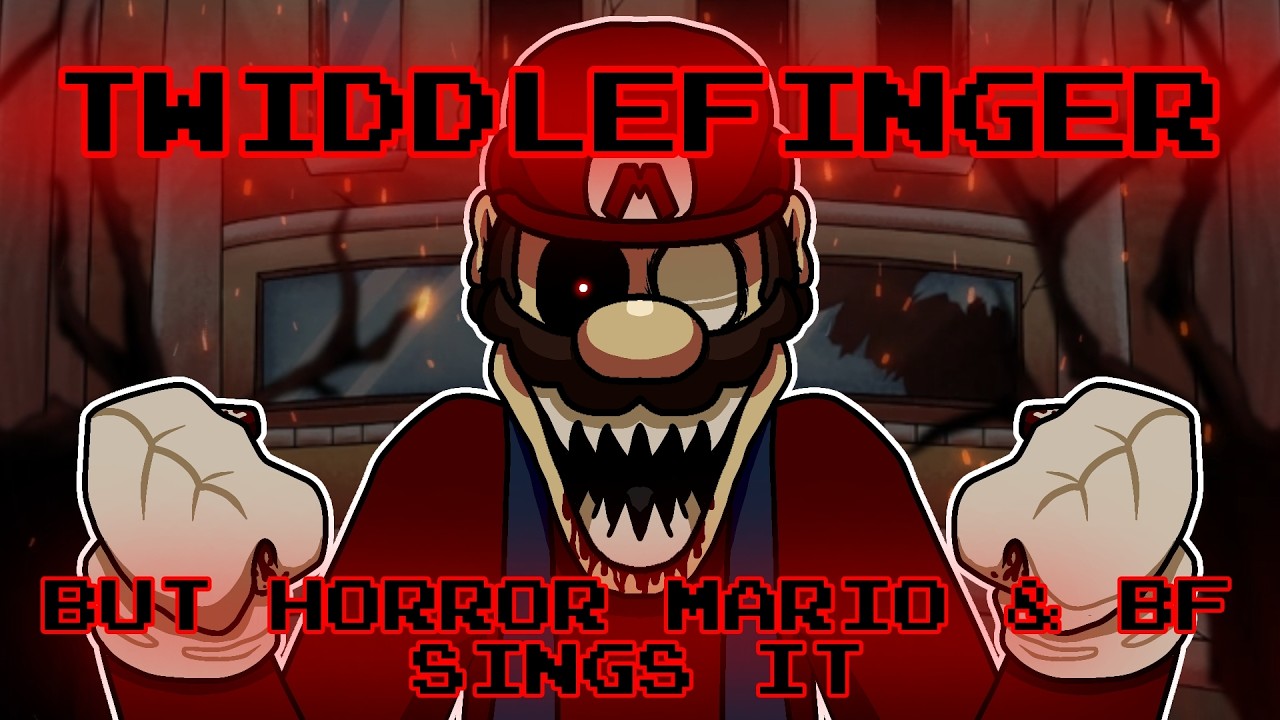 Twiddleknife || TWIDDLEFINGER but Horror Mario & BF sings it (FNF Cover ...