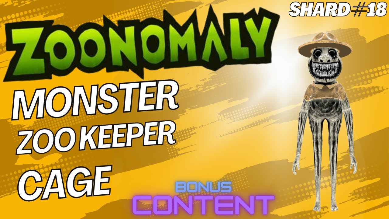 Zoonomaly Fast Zoo Keeper Cage | Shard #18 | Walkthrough | Bonus ...
