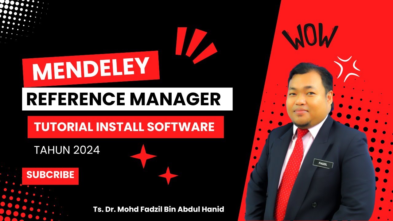 Tutorial Install Mendeley Reference Manager 2025 - YouTube