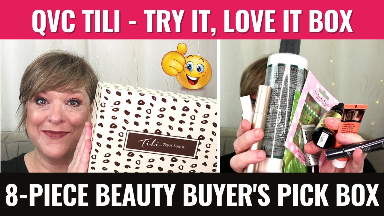 QVC TILI BEAUTY BOX | TRY IT, LOVE IT 8-PIECE BEAUTY BUYER'S PICK BOX ...