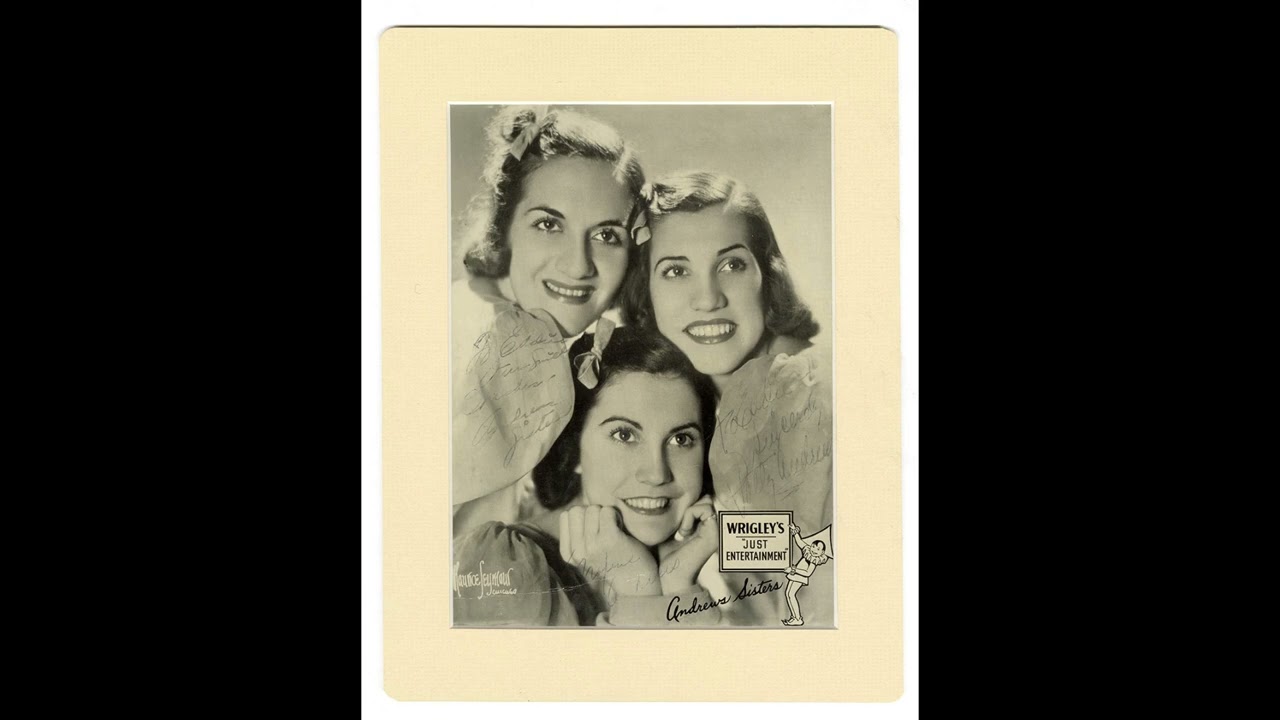 Andrews Sisters Ti-Pi-Tin - YouTube