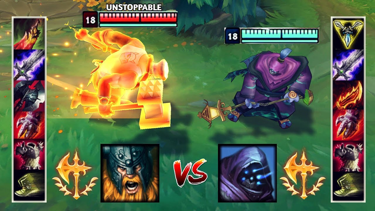 OLAF vs JAX FULL BUILD FIGHTS & Best Moments! - YouTube