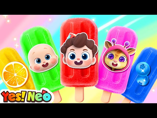 Learn Colors with Fruits Ice Cream | Scoop The Ice Cream | Nursery ...