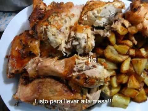 LA COCINA DE ILE - Pollo trozado al horno - YouTube