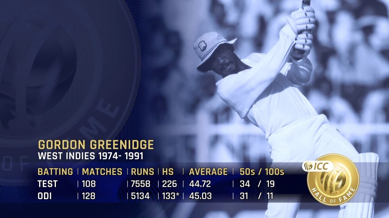 Meet The ICC Hall of Famers: Gordon Greenidge | 'A ferocious and ...