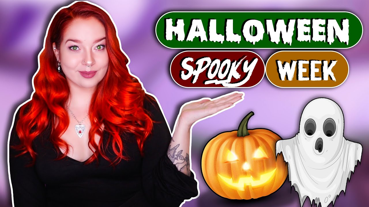 LET'S GET SPOOKY !! 👻😱 SPOOKYWEEK 🕷️🎃 | The Horror Girl - YouTube