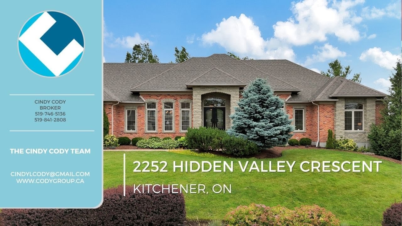 Kitchener Real Estate | 2252 Hidden Valley Cres | Cindy Cody Team - YouTube