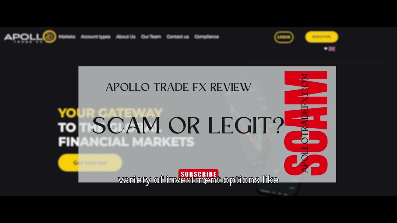 Apollo Trade FX Review apollotradefx.com Legit or Scam? - YouTube