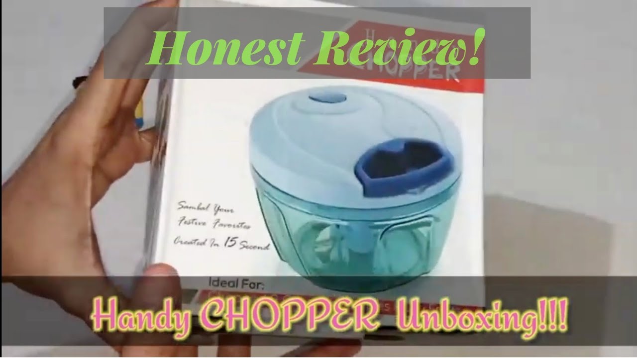 Budget Chopper Unboxing || Handy chopper for kitchen || Honest Review ...