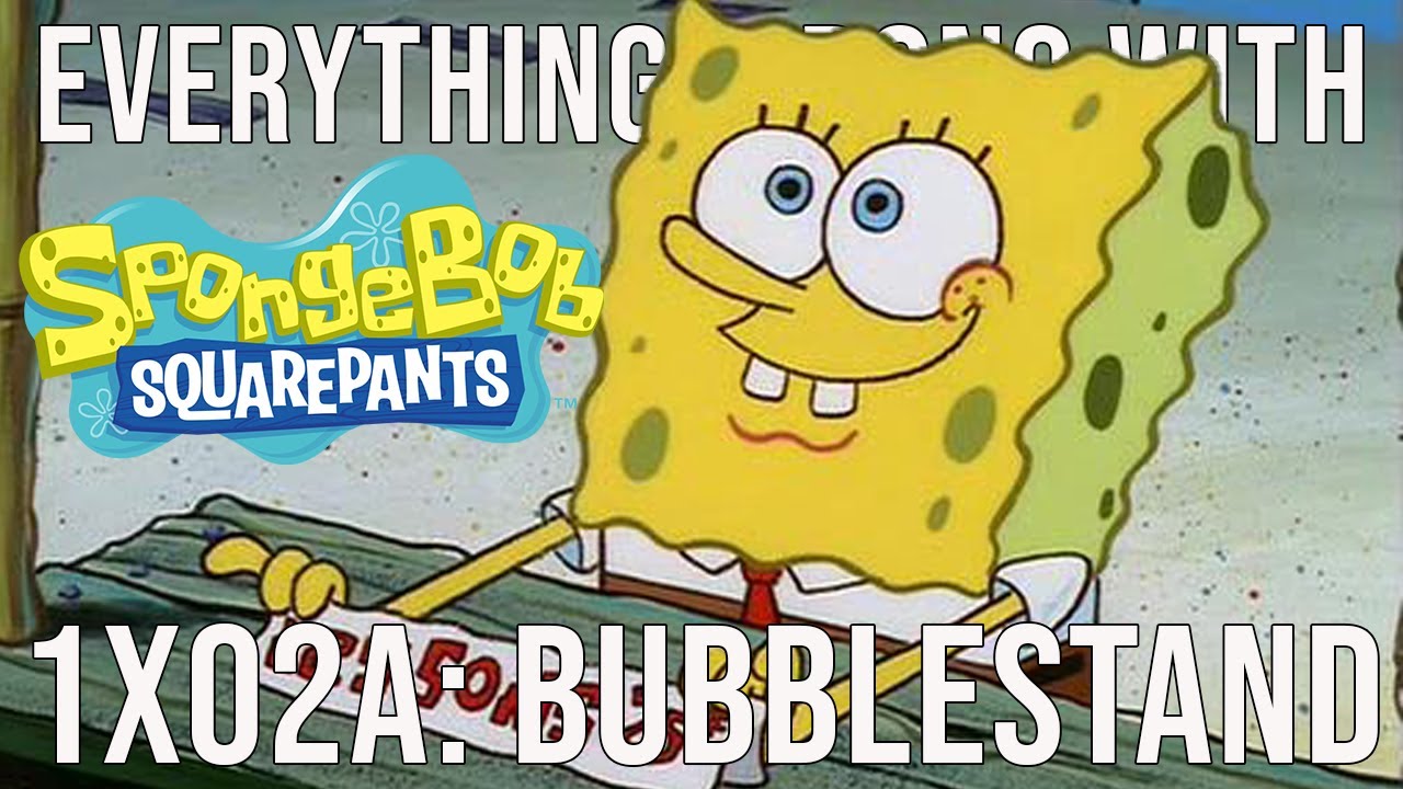 Spongebob Bubblestand
